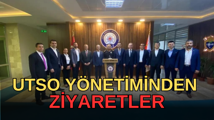 UTSO YÖNETİMİNDEN ZİYARETLER - Uşak Haber Gazetesi