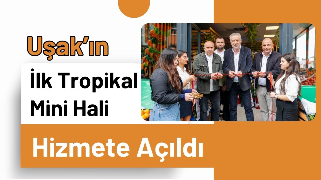 Uşak’ın İlk Tropikal Mini Hali Hizmete Açıldı - Uşak Haber Gazetesi